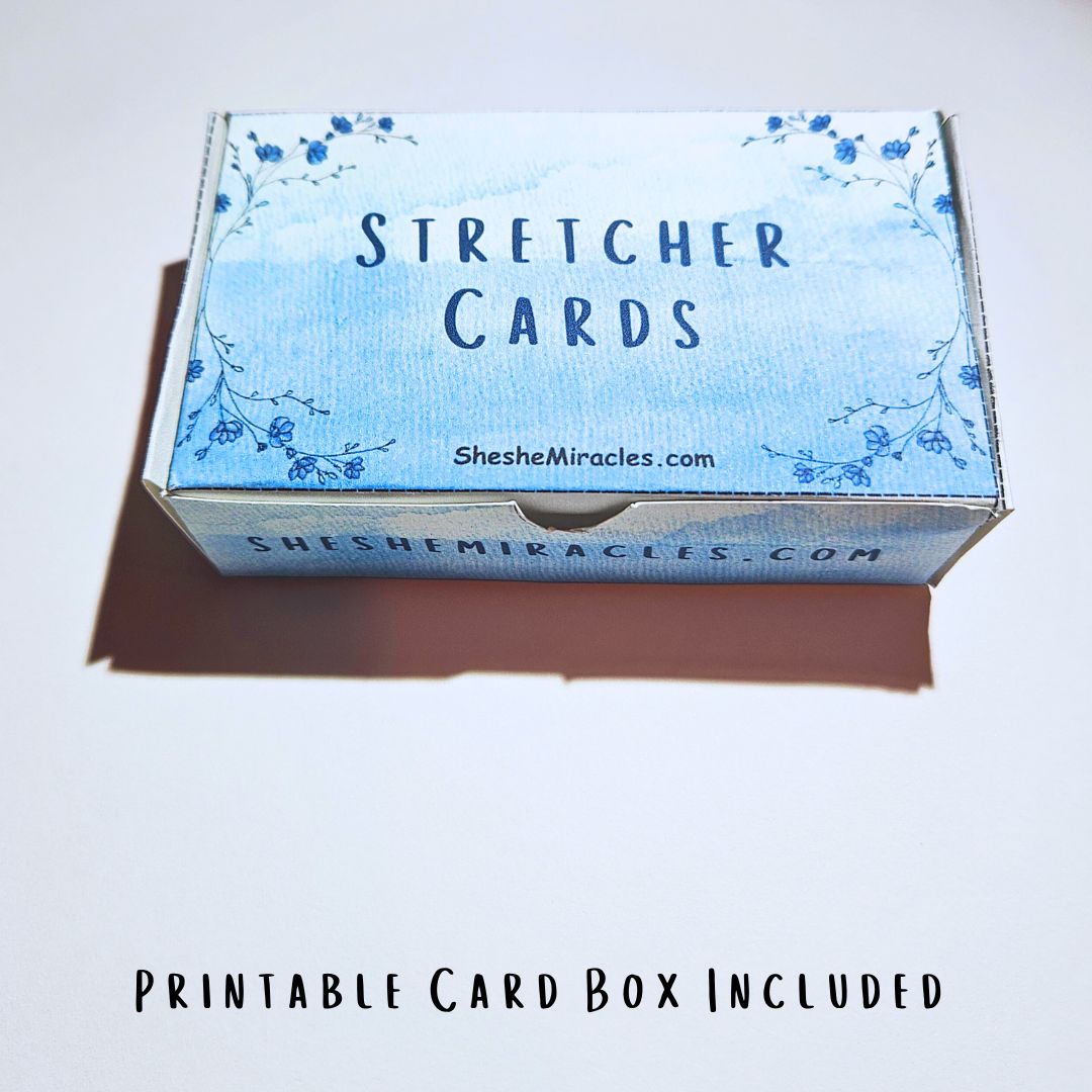FREE Deck of Printable Stretcher Cards – ShesheMiracles