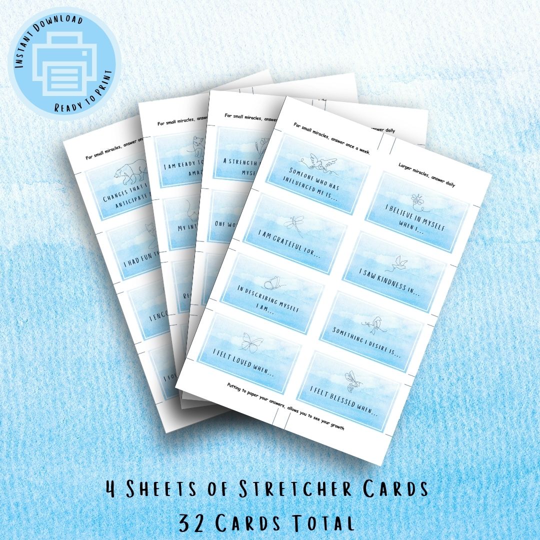 FREE Deck of Printable Stretcher Cards – ShesheMiracles